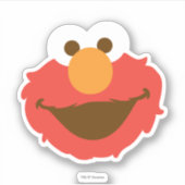 Elmo Face Sticker | Zazzle