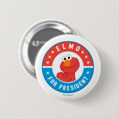 Elmo for President Badge Button | Zazzle