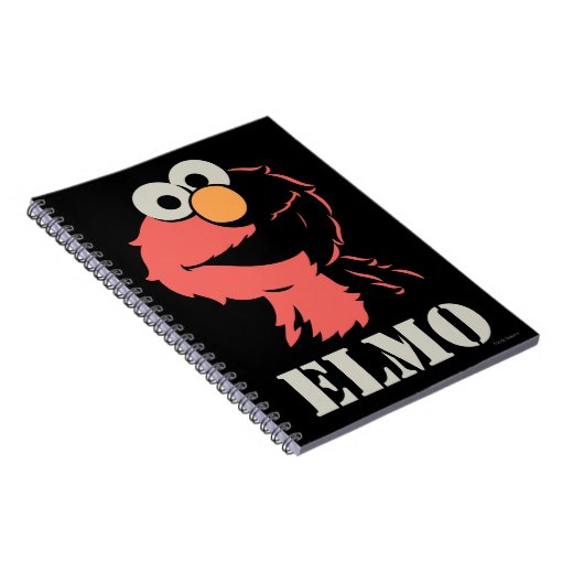 Elmo Half Notebook | Zazzle