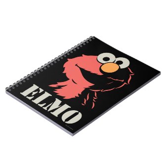 Elmo Half Notebook | Zazzle