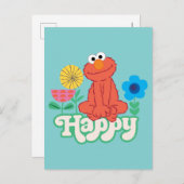 Elmo Happy! Postcard | Zazzle