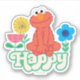 Elmo Happy! Sticker | Zazzle