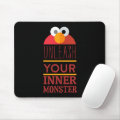 Elmo Inner Monster Mouse Pad | Zazzle