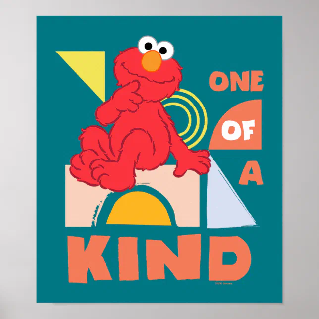 Elmo One of a Kind Poster | Zazzle