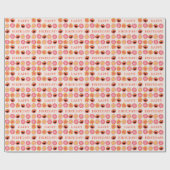 Elmo Pom-Pom Pattern Wrapping Paper | Zazzle