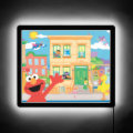 Elmo Sesame Street Scene LED Sign | Zazzle