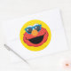 Elmo Smiling Face with Sunglasses Classic Round Sticker | Zazzle
