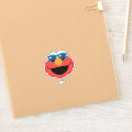 Elmo Smiling Face with Sunglasses Sticker | Zazzle