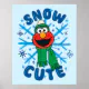 Elmo Snow Cute Poster | Zazzle