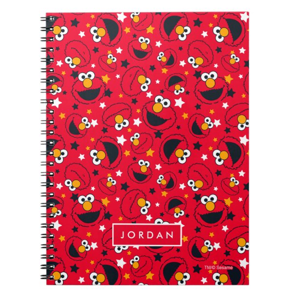 Elmo | So Silly Star Pattern Fabric | Zazzle.com