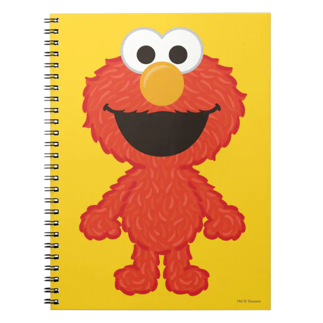 Elmo Wool Style Notebook | Zazzle
