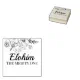 Elohim Hebrew Names of God Typography Rubber Stamp | Zazzle