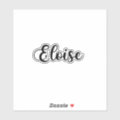 Eloise Name - Handwritten Calligraphy Sticker | Zazzle