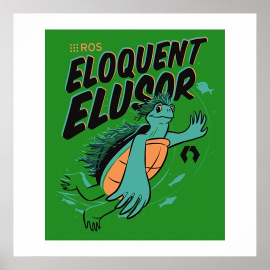 Eloquent Elusor Release Poster | Zazzle.com