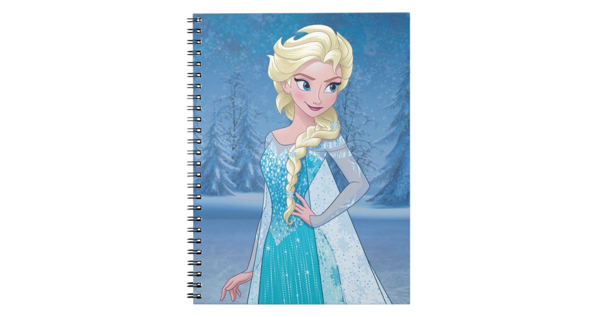 Elsa | Eternal Winter Notebook | Zazzle