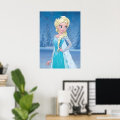 Elsa | Eternal Winter Poster | Zazzle