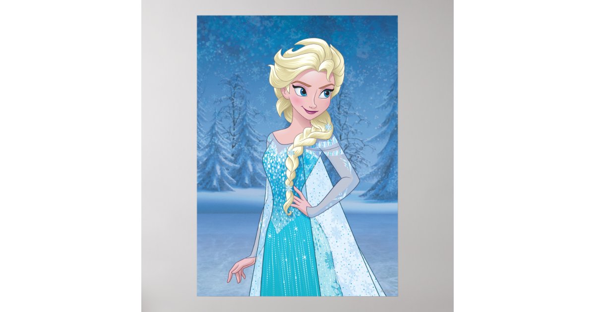 Elsa | Eternal Winter Poster | Zazzle.com