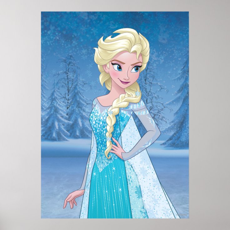Elsa | Eternal Winter Poster | Zazzle