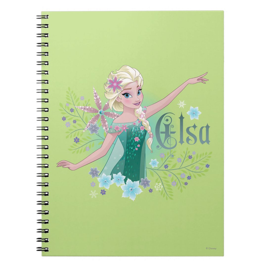 Elsa | Giving from the Heart Notebook | Zazzle