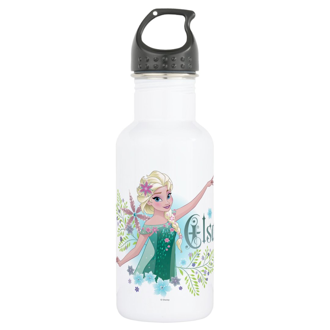 Elsa | Giving from the Heart Stainless Steel Water Bottle | Zazzle