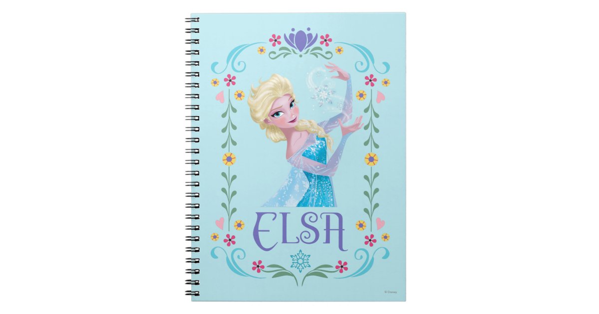 Elsa | My Powers are Strong Notebook | Zazzle