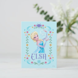 Elsa | My Powers are Strong Postcard | Zazzle