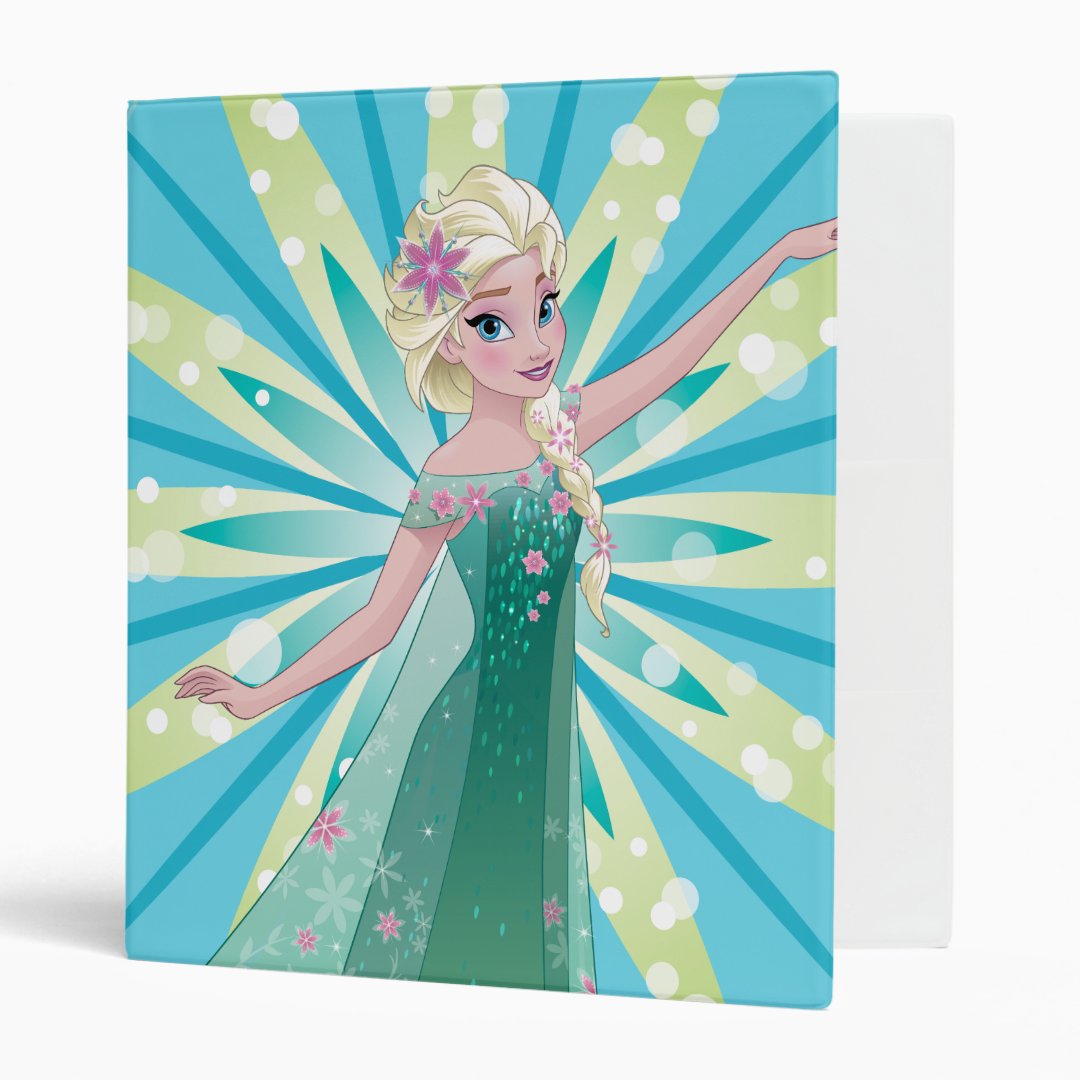 Elsa | Perfect Day 3 Ring Binder | Zazzle