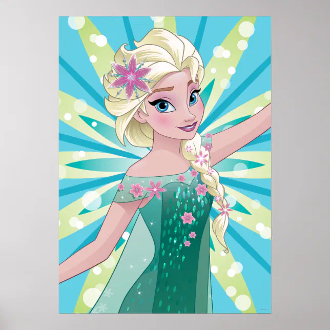 Elsa | Perfect Day Poster | Zazzle