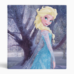 Elsa | Side Profile Standing Binder | Zazzle
