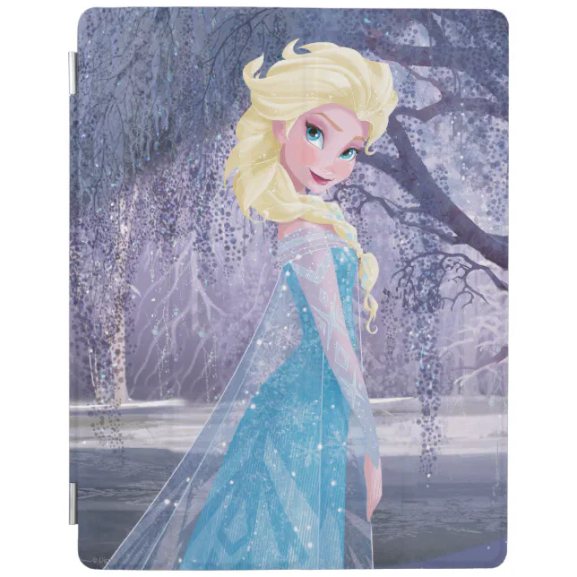 Elsa | Side Profile Standing iPad Smart Cover | Zazzle