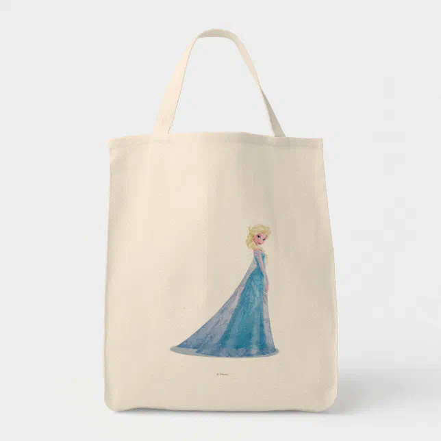 Elsa | Side Profile Standing Tote Bag | Zazzle