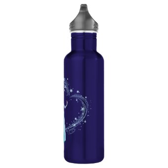 Elsa | Sparkling, Elegant Ice Stainless Steel Water Bottle | Zazzle