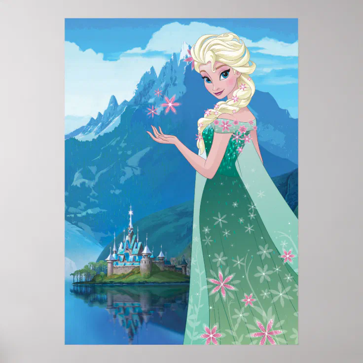 Elsa | Summer Wish Poster | Zazzle