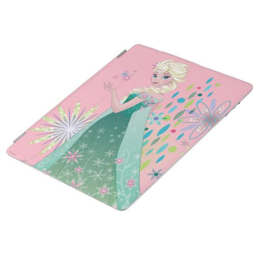 Elsa | Summer Wish with Flowers iPad Smart Cover | Zazzle