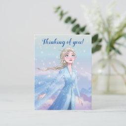 Elsa - Thinking of You Postcard | Zazzle