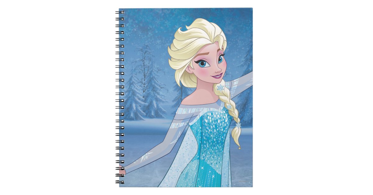 Elsa | Winter Magic Notebook | Zazzle