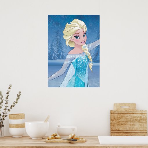 Elsa | Winter Magic Poster | Zazzle