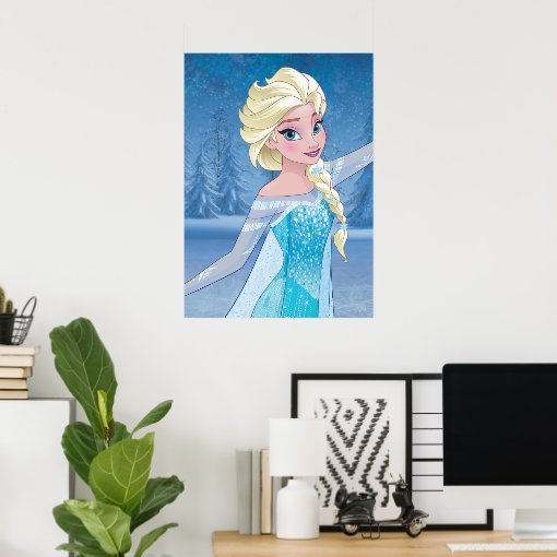 Elsa | Winter Magic Poster | Zazzle