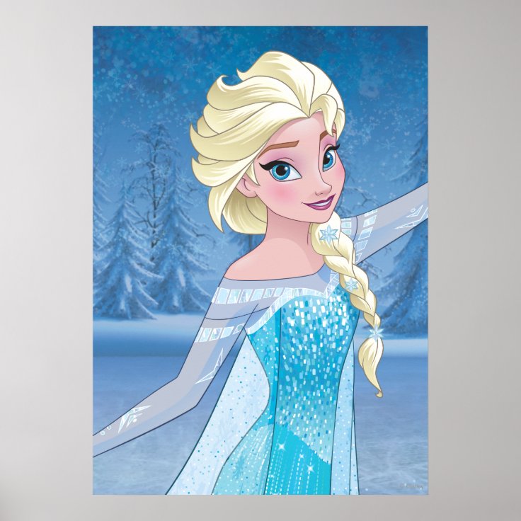 Elsa | Winter Magic Poster | Zazzle