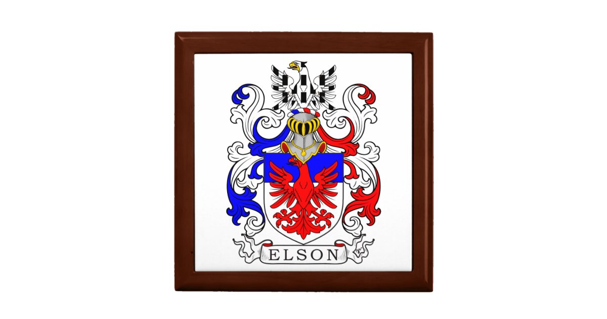 Elson Coat of Arms Gift Box | Zazzle