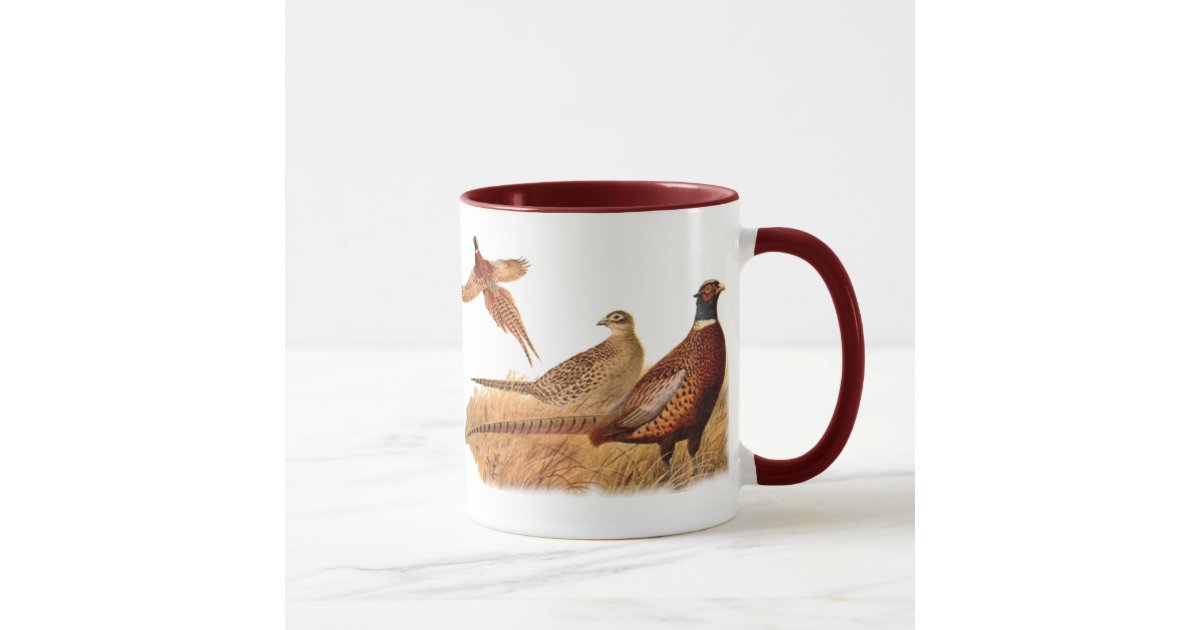 Elusive Pheasant Bird Hunting Mug | Zazzle