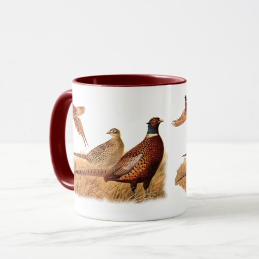 Elusive Pheasant Bird Hunting Mug | Zazzle