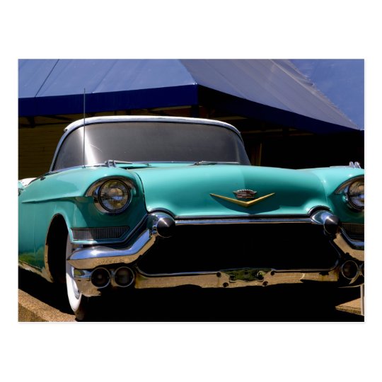 Elvis Presley's Green Cadillac Convertible in Postcard | Zazzle.com