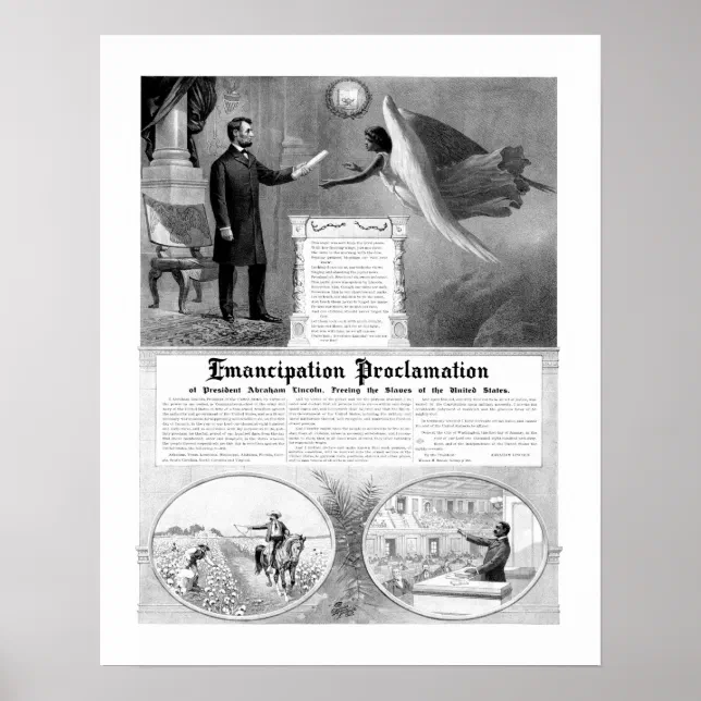 Emancipation Proclamation Poster | Zazzle