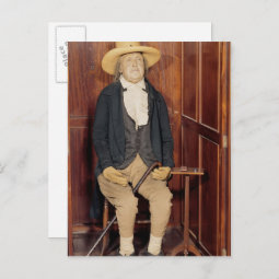 Embalmed body of Jeremy Bentham Postcard | Zazzle