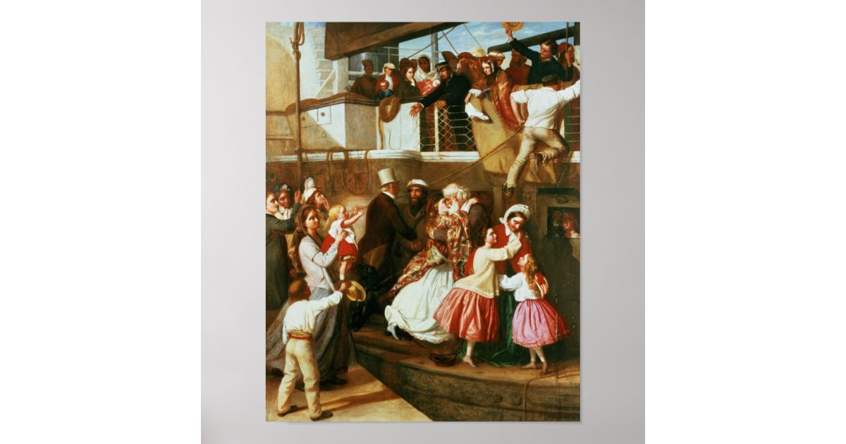 Embarkation Scene Poster | Zazzle