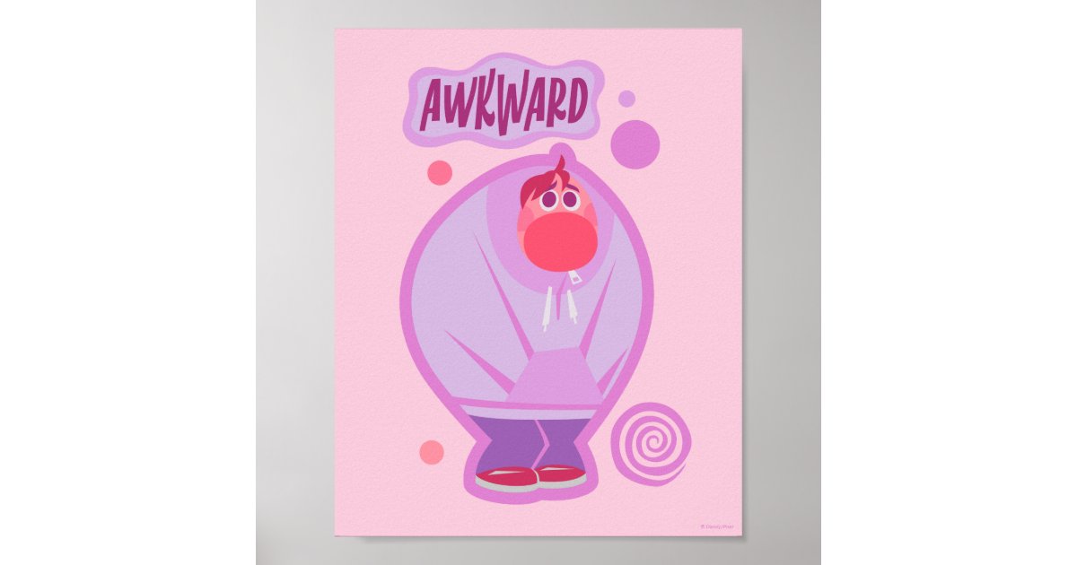 Embarrassment "Awkward" Poster | Zazzle