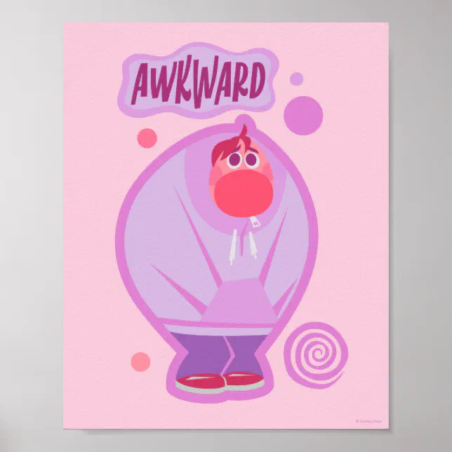 Embarrassment "Awkward" Poster | Zazzle