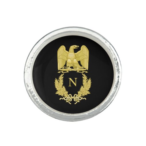 Emblem of Napoleon Bonaparte Ring | Zazzle