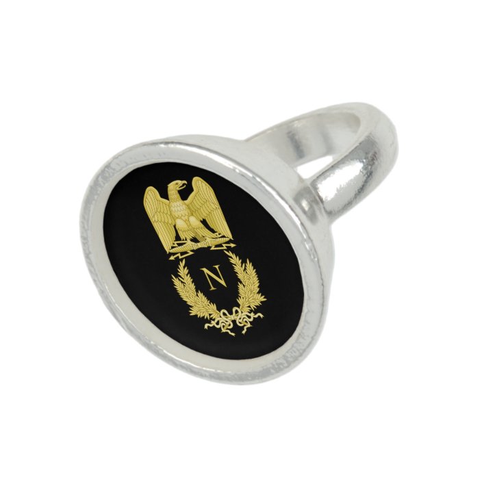 Emblem of Napoleon Bonaparte Ring | Zazzle.com